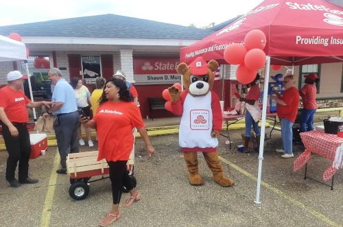 Local agent Shawn Murphy and staff celebrates State Farm’s 100th ...