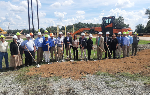Governor Edwards attends groundbreaking cermony at WestRock Paper Mill ...