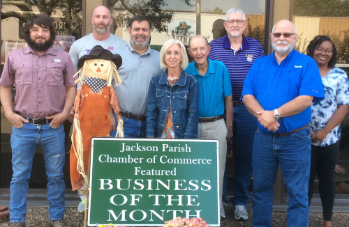 Jackson Parish Bank named Business of the Month by Chamber of Commerce ...
