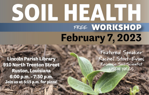 Free Soil Health Workshop set for February 7th | Jackson Parish Journal