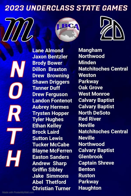 Drew Browning selected to 2023 LBCA Underclassman All-State Games ...