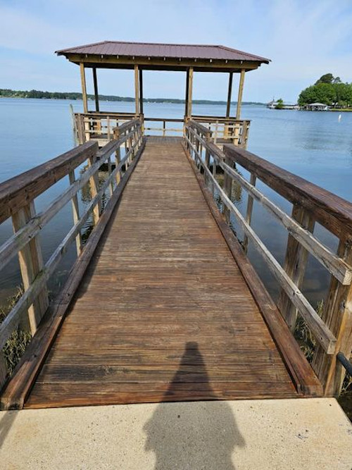 Three Piers on Caney Lake Resealed and Waterproofed | Jackson Parish ...