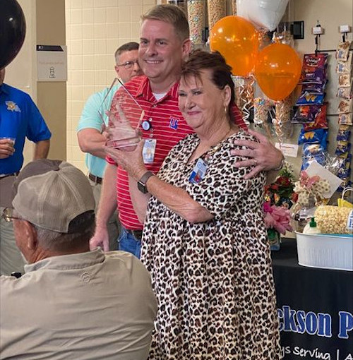 Gone but not forgotten! Daphne Smith retires from Jackson Parish ...