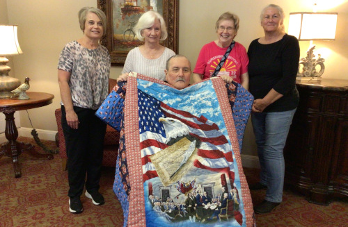 Heritage Quilt Guild honors US Armed Services Veteran Ronald Lowery ...