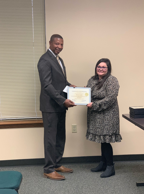 Megan Branch named Bienville Parish Support Staff Member of the Year ...