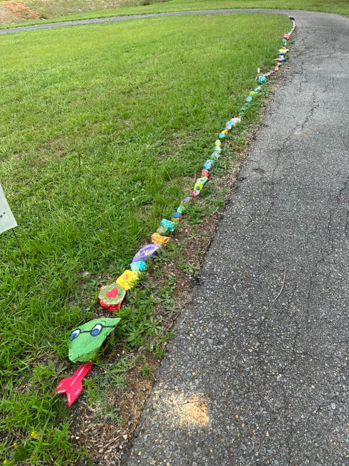 “Rock Snake” Community Project Continues to Grow | Jackson Parish Journal