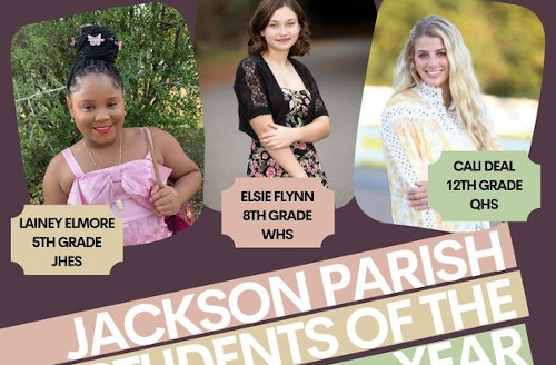 Jackson Parish School District Recognizes Students of the Year ...