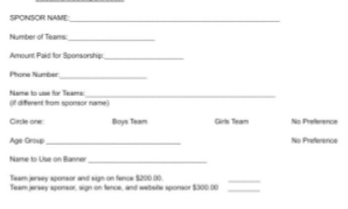 JPRD Accepting Sponsorships for Banners on Baseball / Softball Fields ...