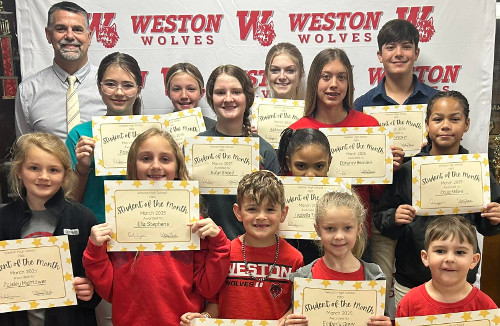 Weston High School announces Students and Employees of the Month ...
