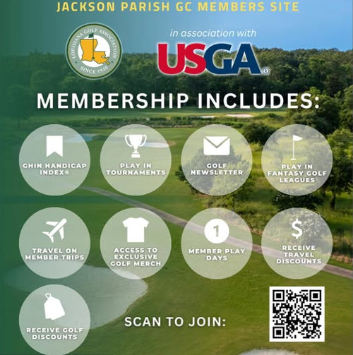 Jackson Parish Golf Course To Join Louisiana Golf Association | Jackson ...
