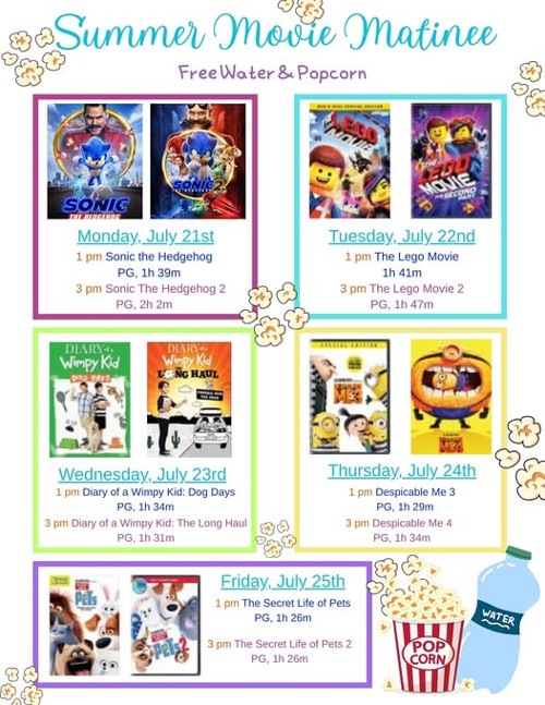 Summer Movie Matinee this week at Jackson Parish Library Jonesboro ...