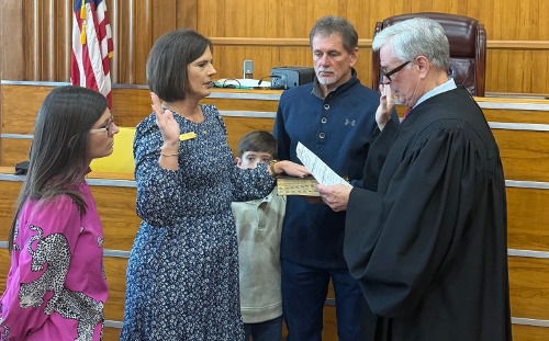Rachel Shively Sworn In as Interim Jackson Parish Clerk of Court ...
